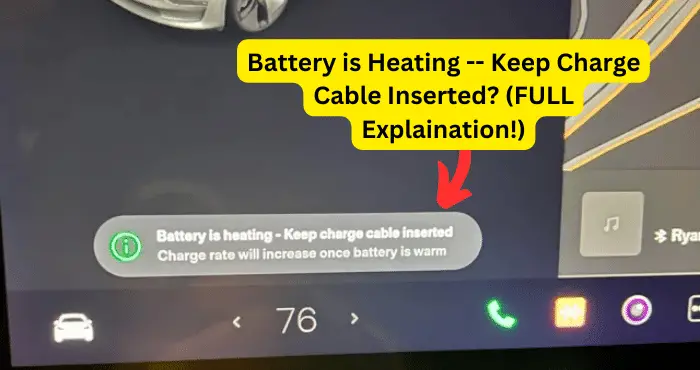 Battery is Heating -- Keep Charge Cable Inserted? (FULL Explanation!)