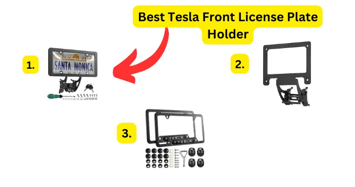 Best Tesla Front License Plate Holder