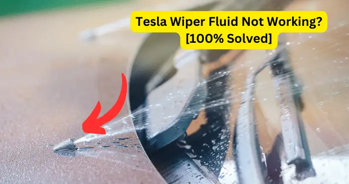 How To Spray Windshield Wiper Fluid Tesla Model Y